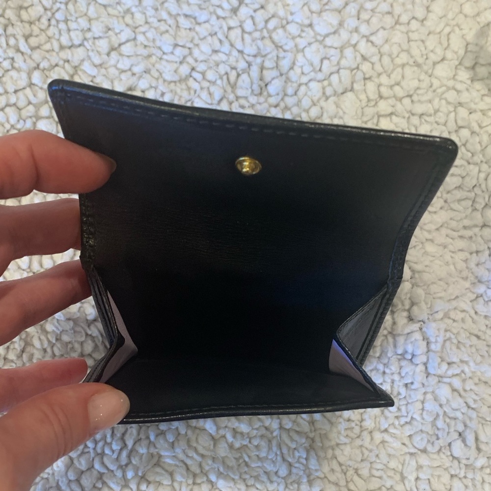 Coach Small Flap Credit Card Wallet - Gem